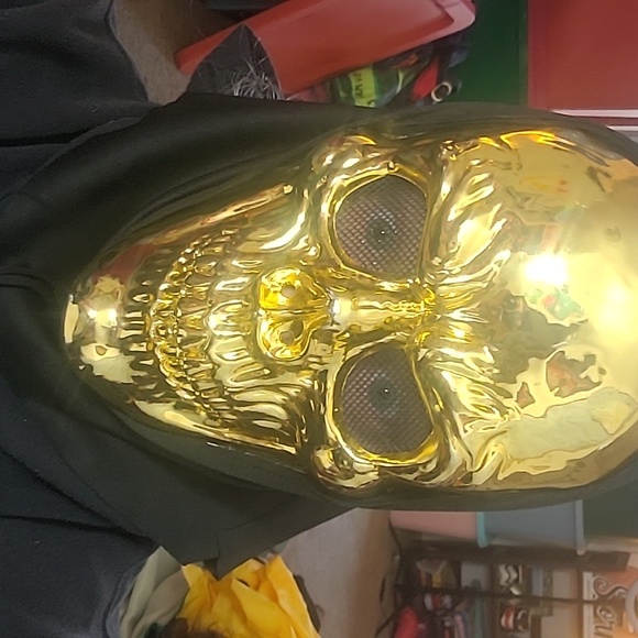 Spirit | Other | Gold Skull Mask Osfm | Poshmark